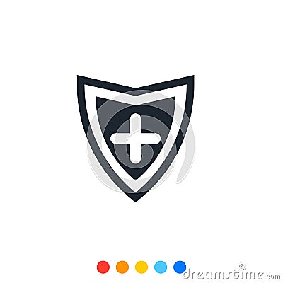Protection Shield Icon,Interception Icon,Antivirus Icon Vector ...