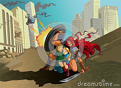 Protector Stock Photography - Image: 31182332