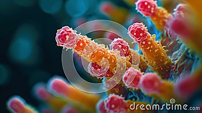 Proteus Mirabilis Bacteria Under A Microscope AI Generated Royalty-Free ...