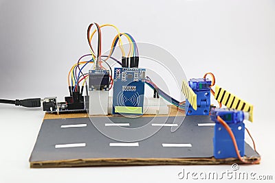 Prototype Of Automatic Toll Collection System Using RFID Sensor And ...