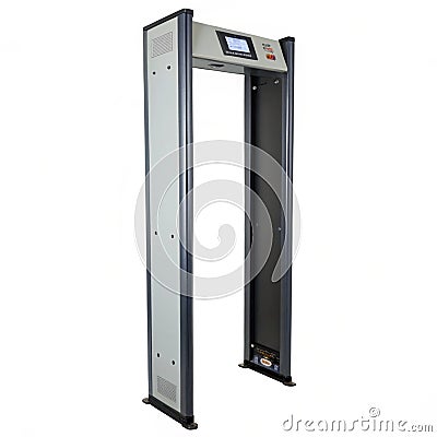 Provision 2 Full-body Security Scanner Isolated On White Background ...