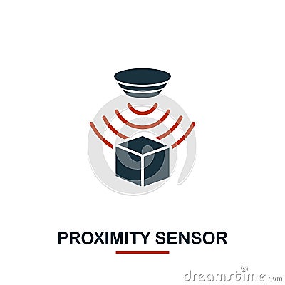 Proximity Sensor Icon From Sensors Icons Collection. Creative Two ...