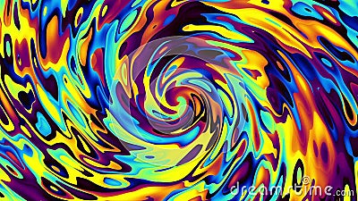 Psychedelic Loop Background Stock Video - Video of psychedelic ...