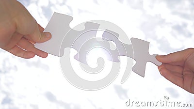 Psychology of Relationships. Logic, Interconnection, Teamwork. Puzzle ...