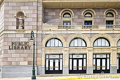 Public Library Building Royalty Free Stock Photo - Image: 4938795