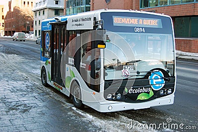 Public Transportation in Quebec City - Stock Image - Everypixel