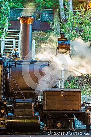 Puffing Billy Steam Train Stock Image | CartoonDealer.com #52073857