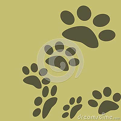 Pug Marks Of Tiger In Forest Royalty-Free Stock Photography ...
