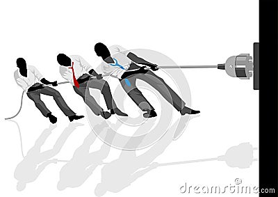 Pulling The Plug Royalty Free Stock Photo - Image: 20428705