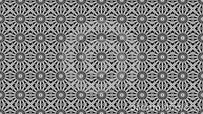 Pulsating Crosses Turning into Shining Stars Tile Filled Pattern on ...