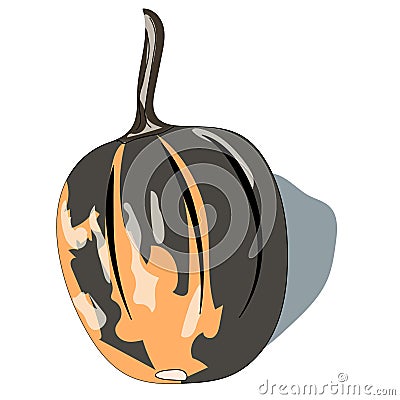 Pumpkin Vector Image, Pumpkin Vector Art, Fall Pumpkin Clip Art, Gambar ...