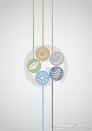 Pure Symbols Background Vector Illustration | CartoonDealer.com #24667670