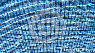 Pure Water in the Swimming Pool with Sun Sparkles Stock Footage - Video ...