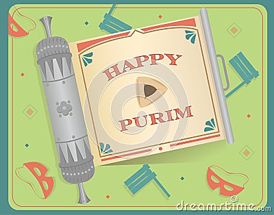 Purim Scroll Royalty Free Stock Photography - Image: 35924947