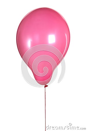 Swollen violet balloon stock photo. Image of balloon, celebration - 8444520