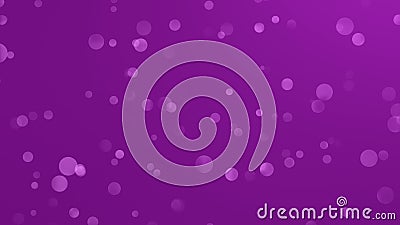 Purple Bokeh Background Loop Animation. Moving Glow Bubbles Backdrop ...