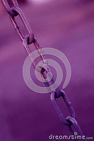 Purple Chain Royalty-Free Stock Photography | CartoonDealer.com #50657