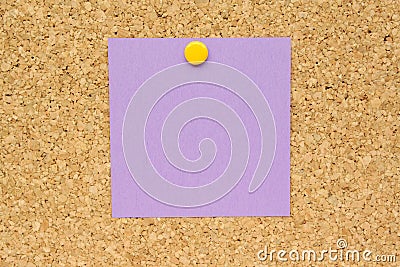 Purple Post It Note Stock Images - Image: 15163074