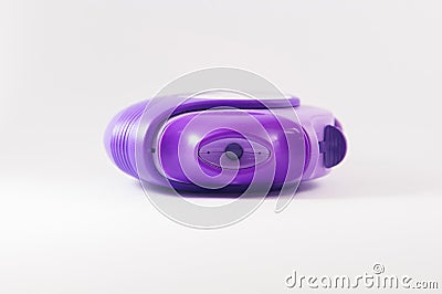 Purple Powder Asthma Inhaler On White Royalty-Free Stock Photo ...