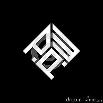 PWP Letter Logo Design On Black Background. PWP Creative Initials Letter Logo Concept. PWP ...