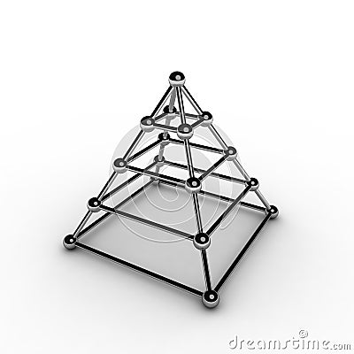 Pyramidal Structure Stock Illustration - Image: 63174948