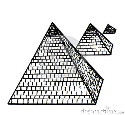 Pyramids Clip Art Royalty Free Stock Photos - Image: 6319918
