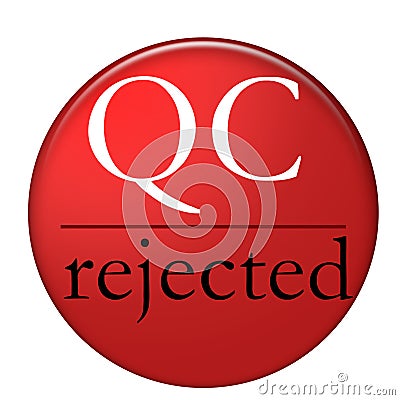 QC Rejected Royalty-Free Stock Photo | CartoonDealer.com #4992117