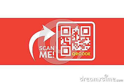 QR Code Scan Icon. Scan Me Frame. QR Code Scan For Smartphone. QR Code For Mobile App, Payment ...