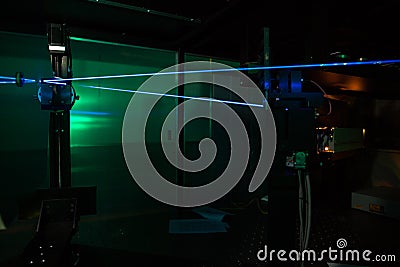 In a quantum optics lab stock image. Image of photon - 18117539