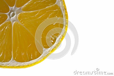Quarter Of Lemon Royalty Free Stock Photo - Image: 1609265