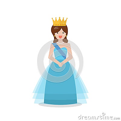 Queen Cartoon Character Isolated On White Background | CartoonDealer ...
