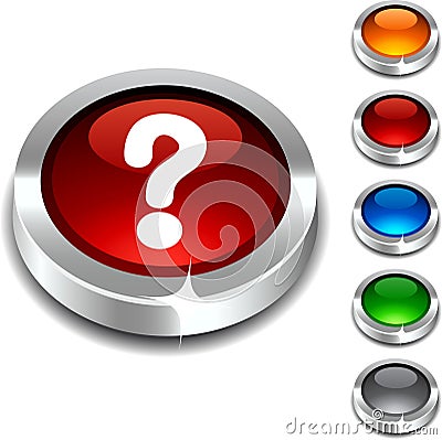 Question button. [Vector] stock vector. Illustration of computer - 3529814