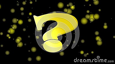 Question Mark Animation Background Motion Graphics Abstract Soft ...