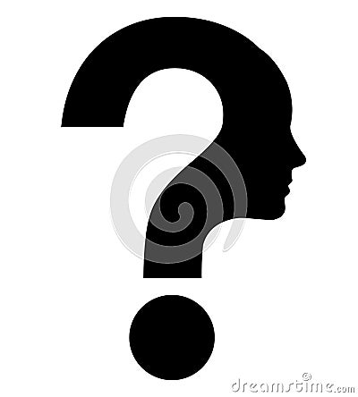 Question Mark Face Royalty Free Stock Photos - Image: 26248158