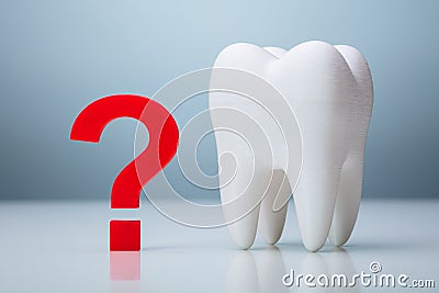 Question Mark Near Tooth Stock Image | CartoonDealer.com #182270425