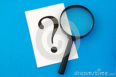 A Question Mark On The Paper Royalty-Free Stock Image | CartoonDealer ...