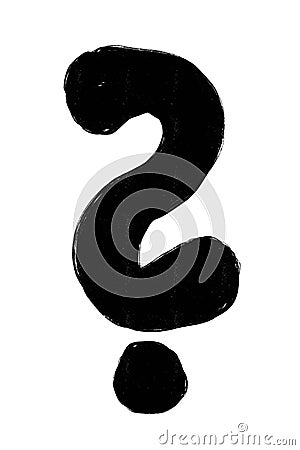 Question Mark - Symbol And Sign Of Question, Asking And Unknown Royalty ...
