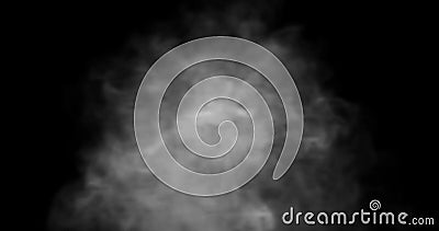 Quick Steam or Gas Smoke for Video Overlay Stock Video - Video of emit ...