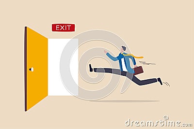 Quit Routine Job, Escape Way Or Solution For Business Dead End To Be ...