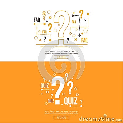 Quiz Background Vector Stock Vector - Image: 63867941
