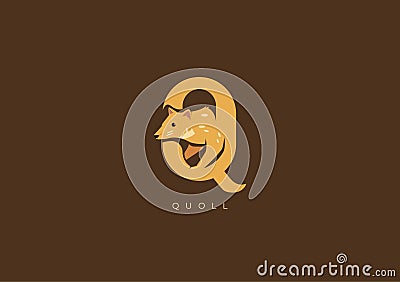 QUOLL Q MONOGRAM, VECTOR LOGO | CartoonDealer.com #271854058