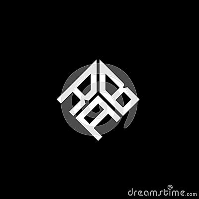 RAB Letter Logo Design On Black Background. RAB Creative Initials ...