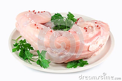 Rabbit Carcass, Raw Meat Stock Photo - Image: 39704603