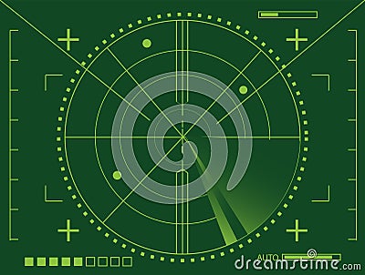 Radar Cartoon Vector | CartoonDealer.com #40361659