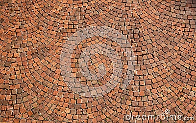 Radial Pavement Texture Stock Photo - Image: 69713390