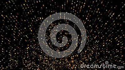 Radiating Dense Particle Light Ray Background Loop Stock Video - Video ...