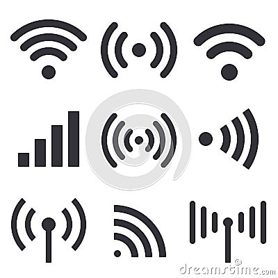 Radio Waves Cartoon Vector | CartoonDealer.com #42508891