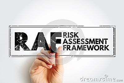 RAF - Risk Assessment Framework Is An Approach For Prioritizing And ...
