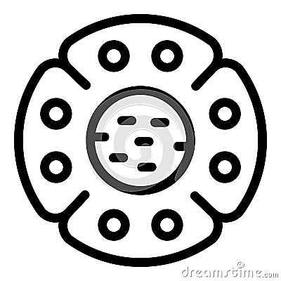 Rafflesia Arnoldii Icon Outline Vector. Flower Plant | CartoonDealer ...