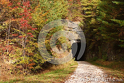 Railroad Bike Path Stock Photo | CartoonDealer.com #8461590